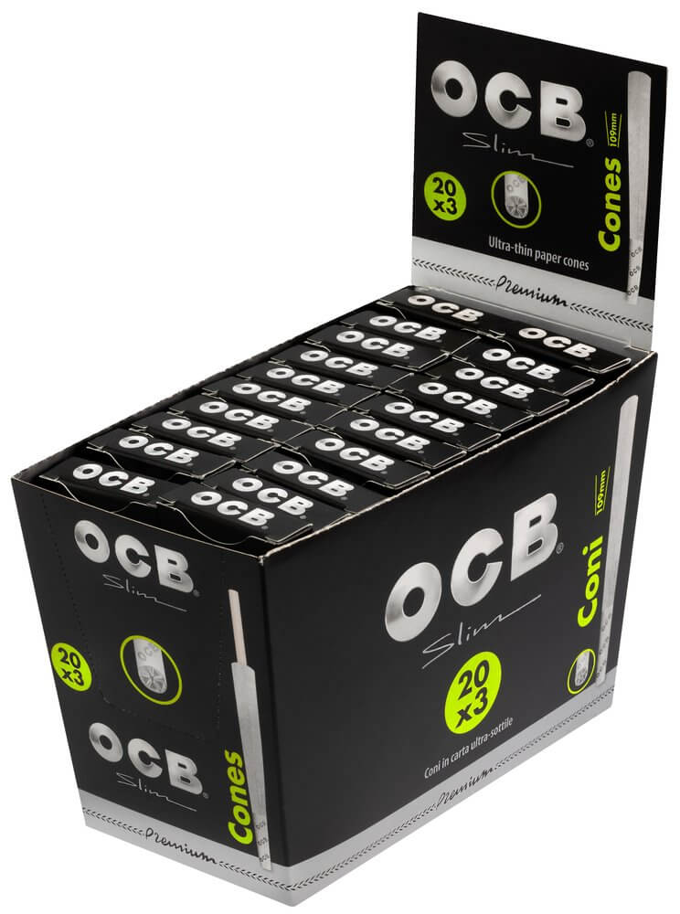 OCB Premium CONES - 20 Stk. à 3 Cones | Papes | PAPERS & FILTER ...